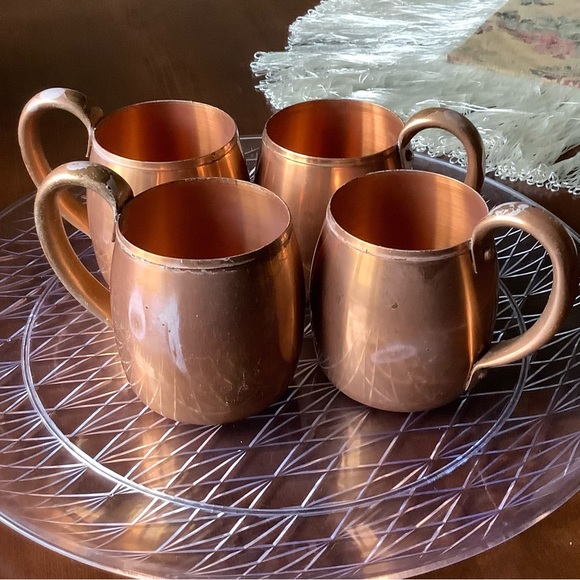 West Bend Aluminum | Dining | Vintage Solid Copper Mugs By West Bend ...